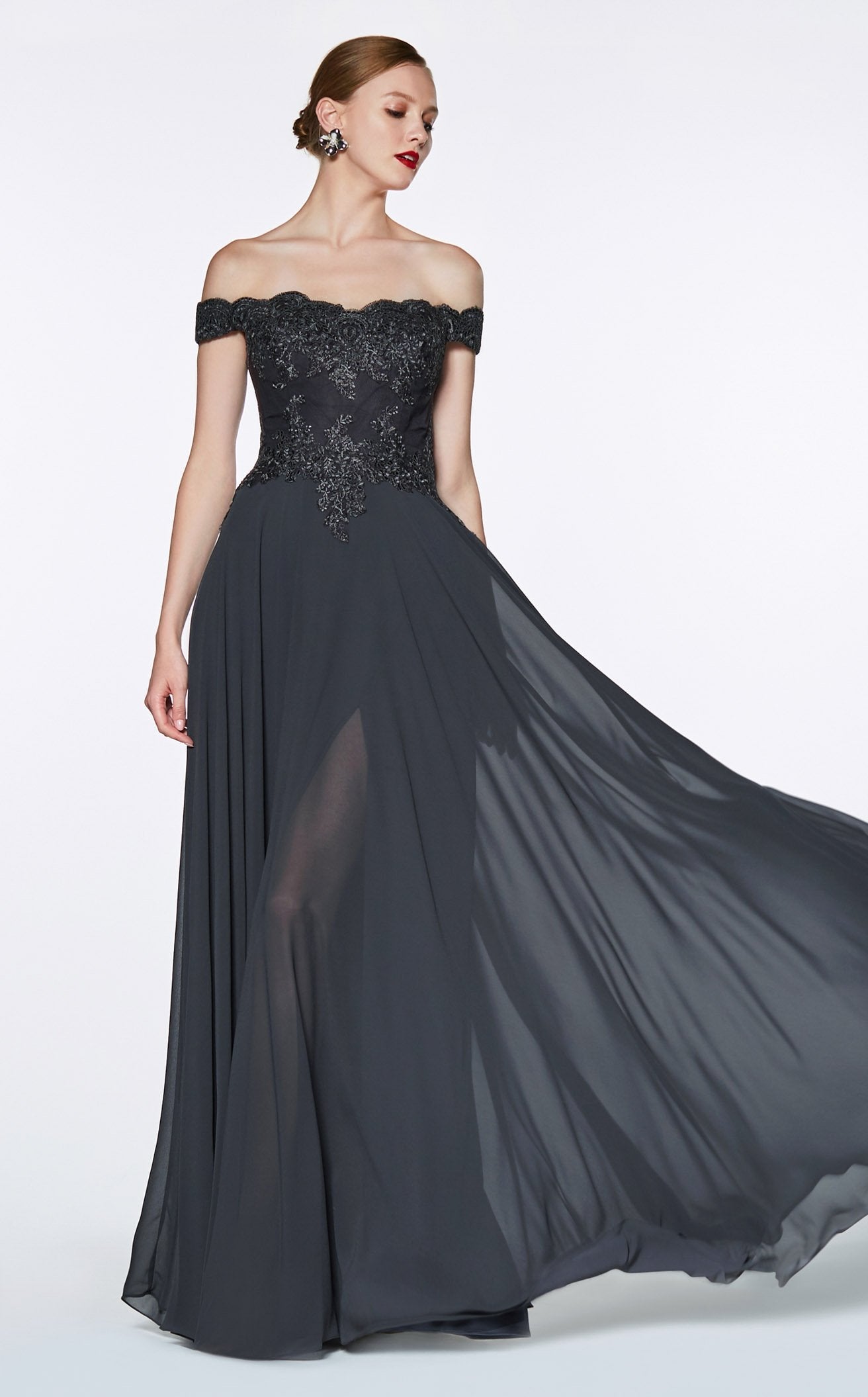 Chiffon Designer Dresses | Women's High End Gowns Online – NewYorkDress