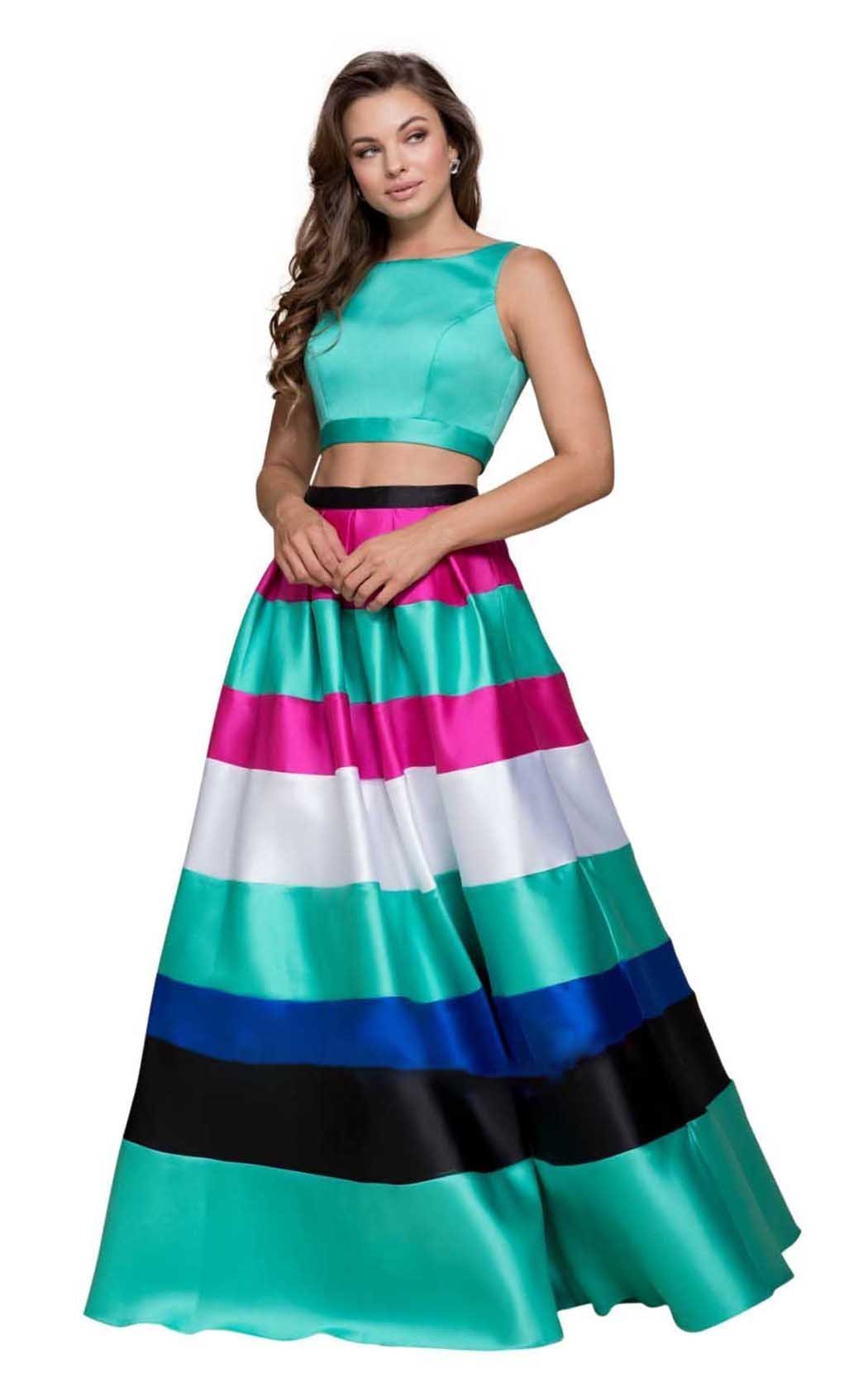 Two Piece Dresses | Shop Crop Top Dresses at NewYorkDress